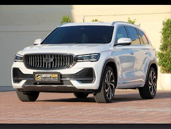 Geely manjaro White 2023 For Sale in Qatar