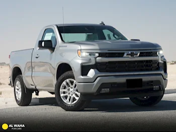 Chevrolet Silverado RST Silver 2024 For Sale in Qatar
