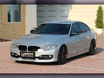 BMW 3-Series 335i Silver 2014 For Sale in Qatar