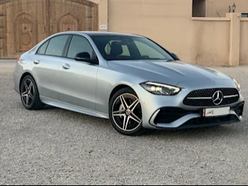 Mercedes-Benz C-Class 200 AMG Silver 2023 For Sale in Qatar