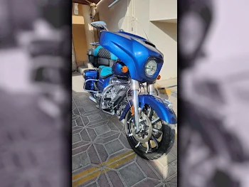 Indian Motors Chieftain - 2019 - Color Blue Cruiser For Sale in Qatar