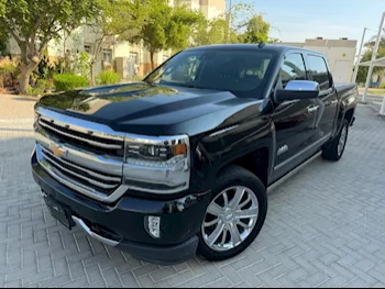 Chevrolet Silverado High Country Black 2018 For Sale in Qatar