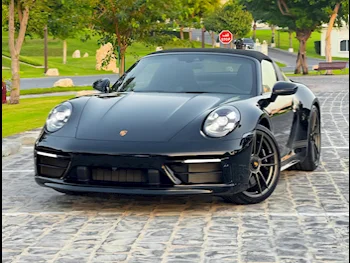 Porsche 911 Targa 4S Black 2022 For Sale in Qatar