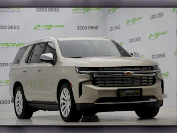 Chevrolet Tahoe Beige 2022 For Sale in Qatar