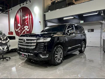 Toyota Land Cruiser VXR Twin Turbo Black 2023 For Sale in QAR