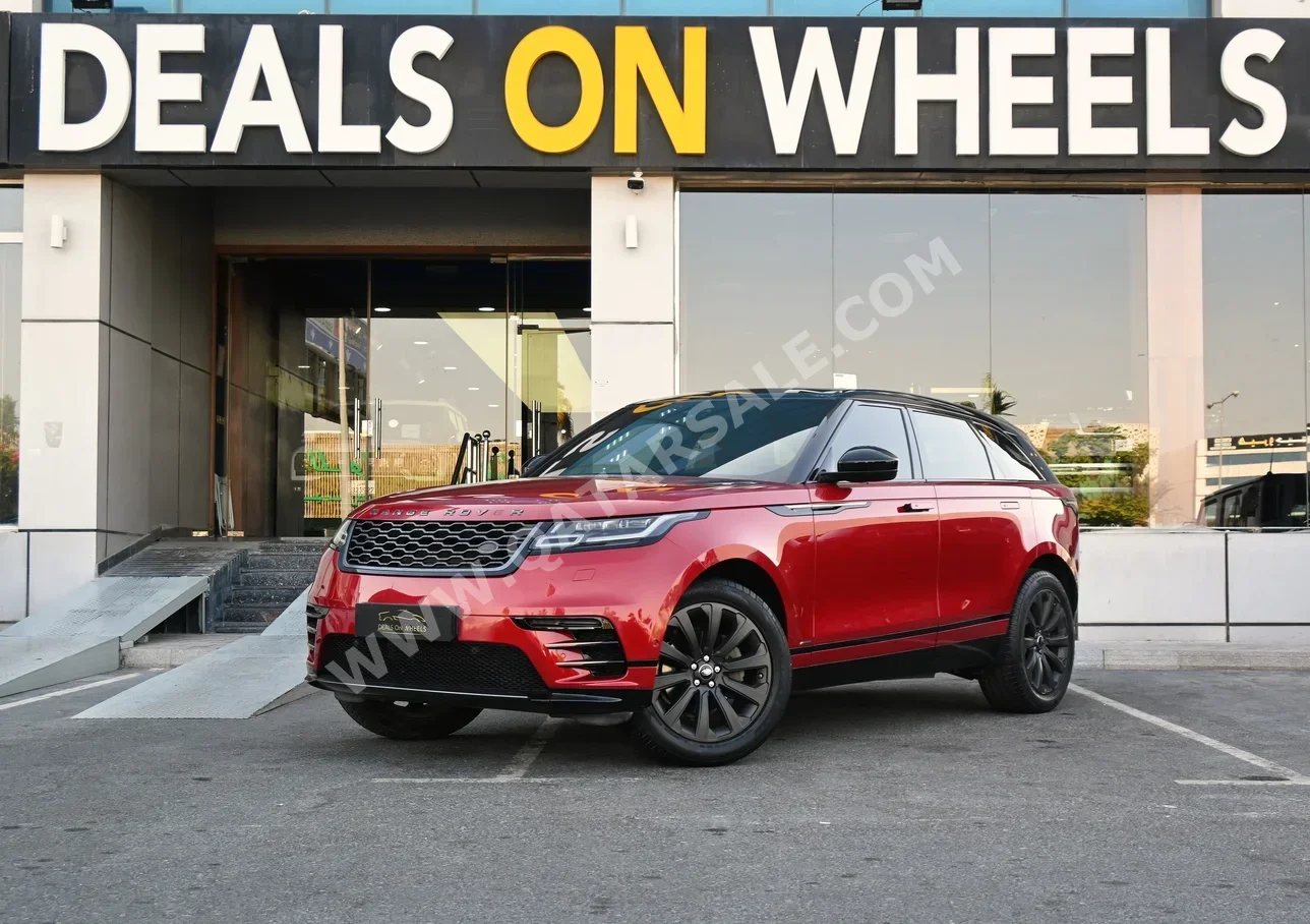 Land Rover Range Rover Velar SE R- Dynamic Red 2019 For Sale in Qatar