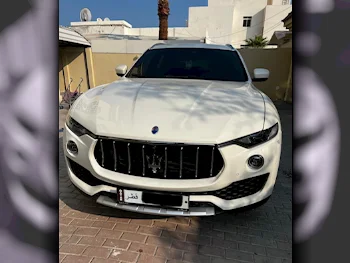 Maserati Levante White 2017 For Sale in Qatar
