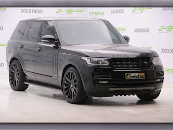 Land Rover Range Rover Vogue Autobiography Black 2016 For Sale in Qatar