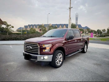 Ford F 150 Maroon 2015 For Sale in Qatar