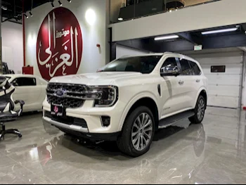 Ford Everest White 2024 For Sale in Qatar
