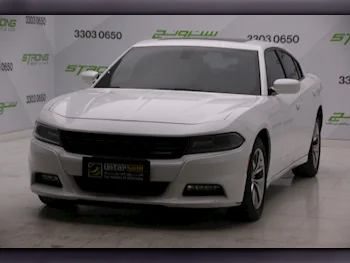 Dodge Charger SXT White 2016 For Sale in Qatar
