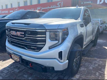 GMC Sierra AT4 Silver 2022 For Sale in Qatar