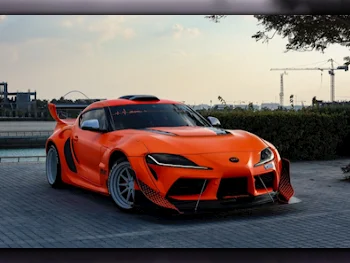 Toyota Supra GR Orange 2020 For Sale in Qatar