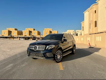 Mercedes-Benz GLS 500 Blue 2016 For Sale in Qatar