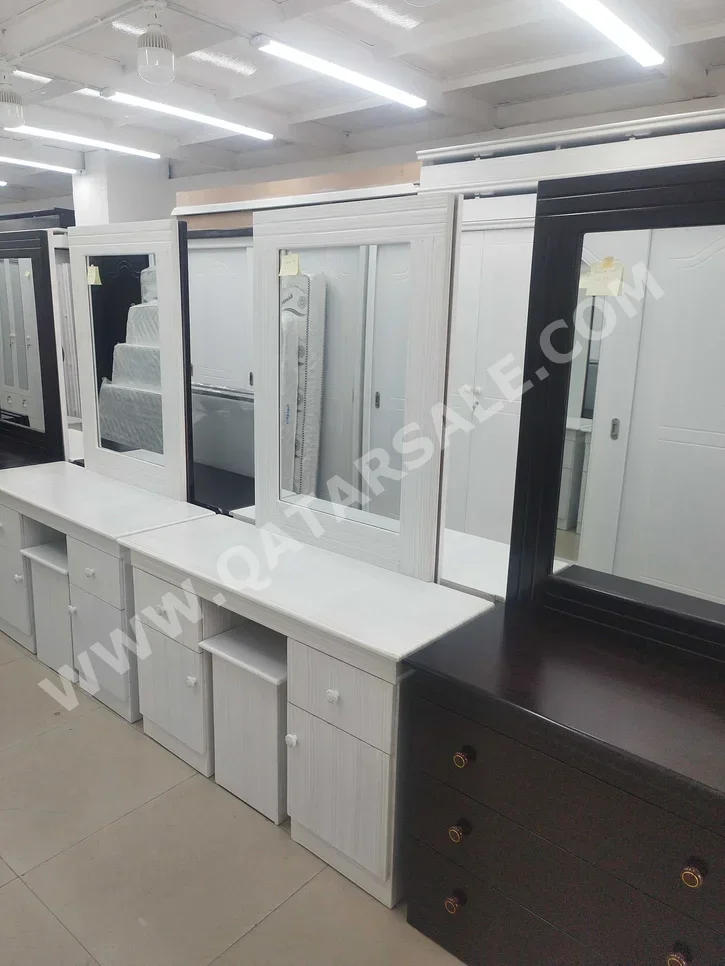 Wardrobes & Dressers - Doha Furniture - Dressing Table, Mirror, Chair ...