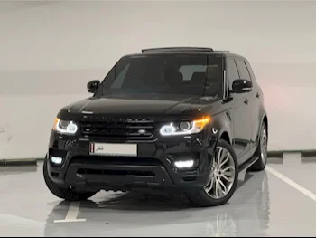 Land Rover Range Rover Sport Super charged Black 2014 For Sale in Qatar