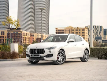 Maserati Levante White 2017 For Sale in Qatar