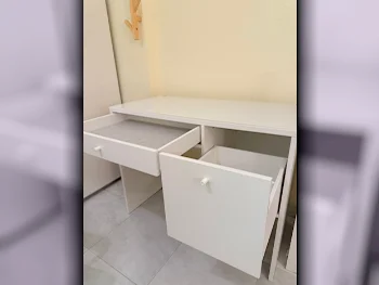 Tables & Sideboards - IKEA - White Rectangle Table For Sale in Qatar