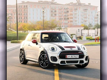 Mini Cooper JCW White 2016 For Sale in Qatar