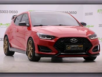 Hyundai Veloster N Red 2019 For Sale in Qatar
