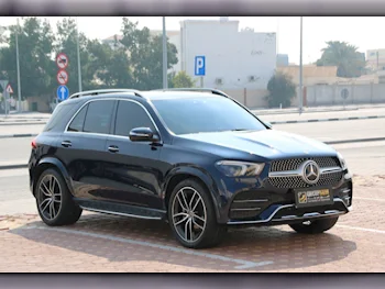 Mercedes-Benz GLE 450 Dark Blue 2022 For Sale in Qatar