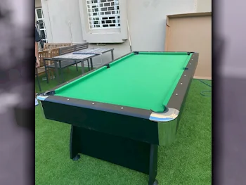 Billiard Table Green With Installation For Sale in QAR