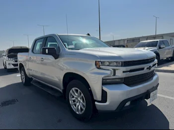 Chevrolet Silverado RST Silver 2021 For Sale in Qatar