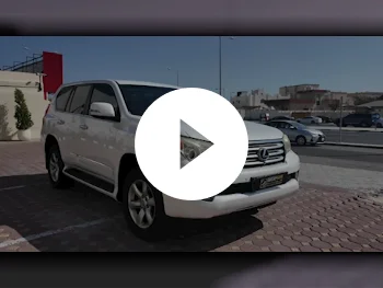 Lexus GX 460 White 2013 For Sale in Qatar
