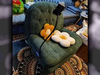 Rocking Chair / English Roll Arm Sofa - Green - Genuine Leather For ...