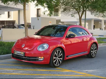 Volkswagen Beetle Red 2015 For Sale in Qatar