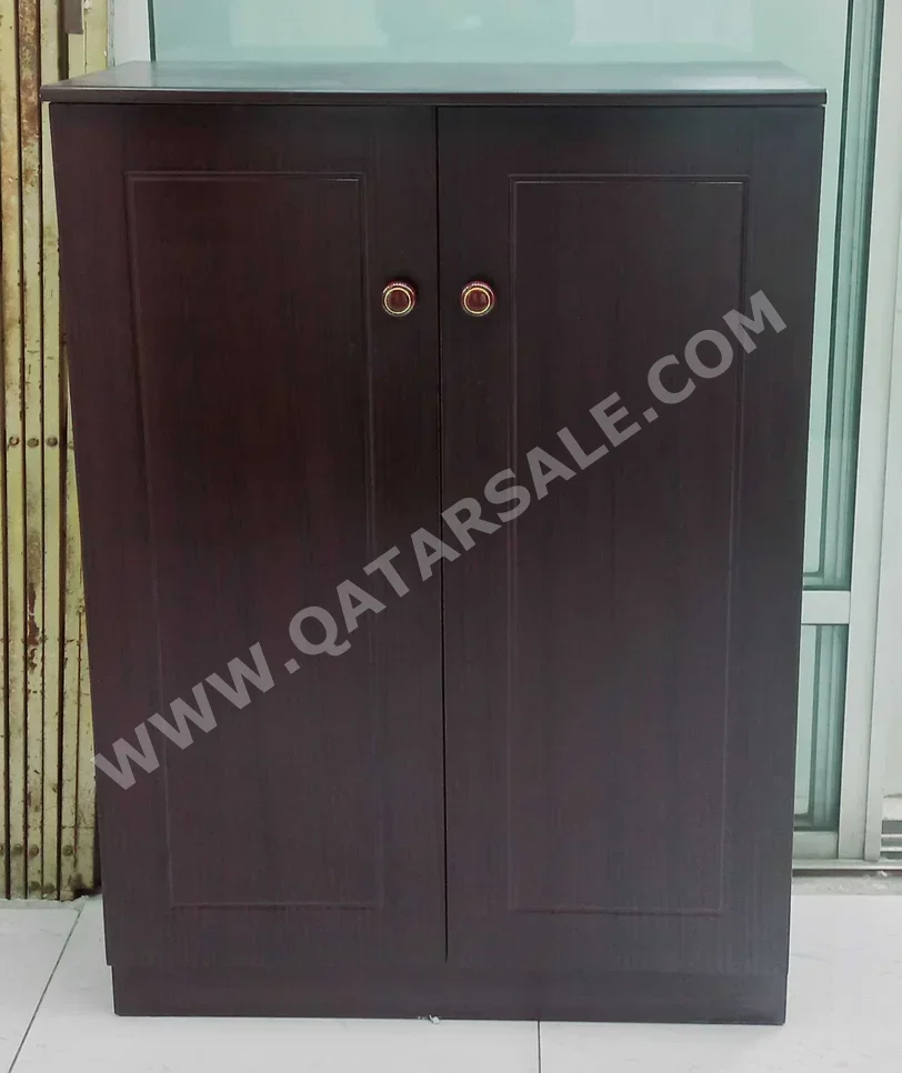 Wardrobes & Dressers - Shoe Racks - Doha Furniture - Brown Qatar 4 Wood ...