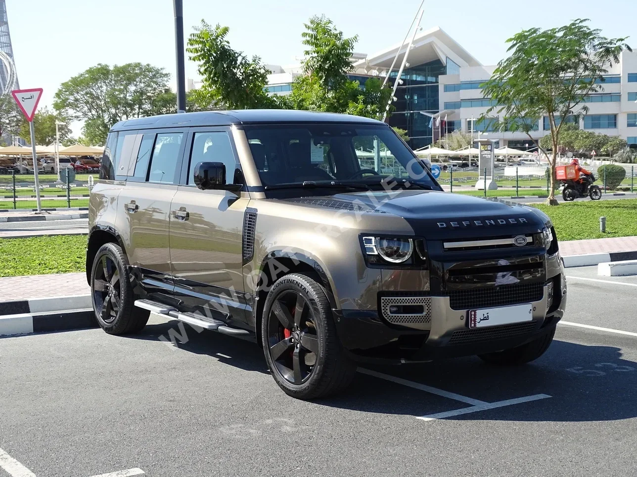 Land Rover Defender 110 Brown 2021 For Sale in Qatar