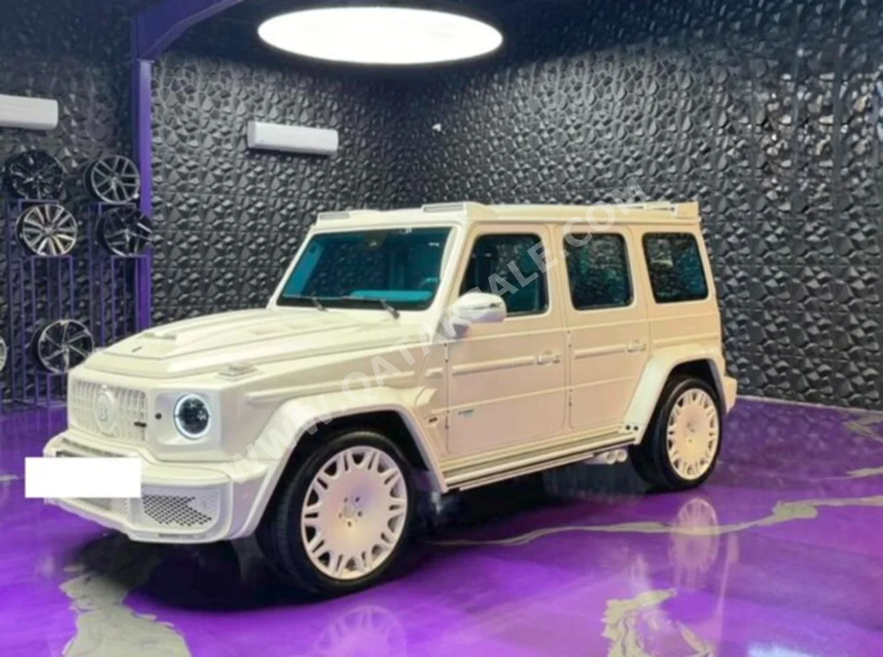 Mercedes-Benz G-Class 500 AMG White Matte 2020 For Sale in Qatar
