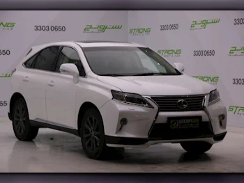 Lexus RX 350 White 2014 For Sale in Qatar
