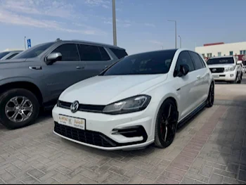 Volkswagen Golf R White 2019 For Sale in Qatar