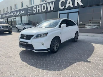 Lexus RX 350 White 2015 For Sale in Qatar