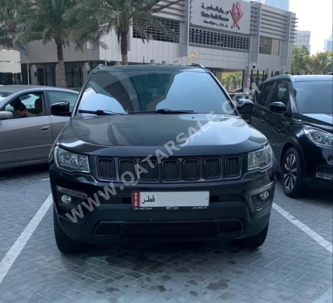 Jeep Compass Upland Black 2019 For Sale in Qatar