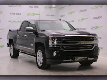 Chevrolet Silverado High Country Black 2018 For Sale in Qatar