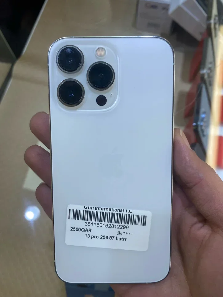 Apple - iPhone 13 - Pro - 256 GB - White 2022 Apple-Lightning Connector ...