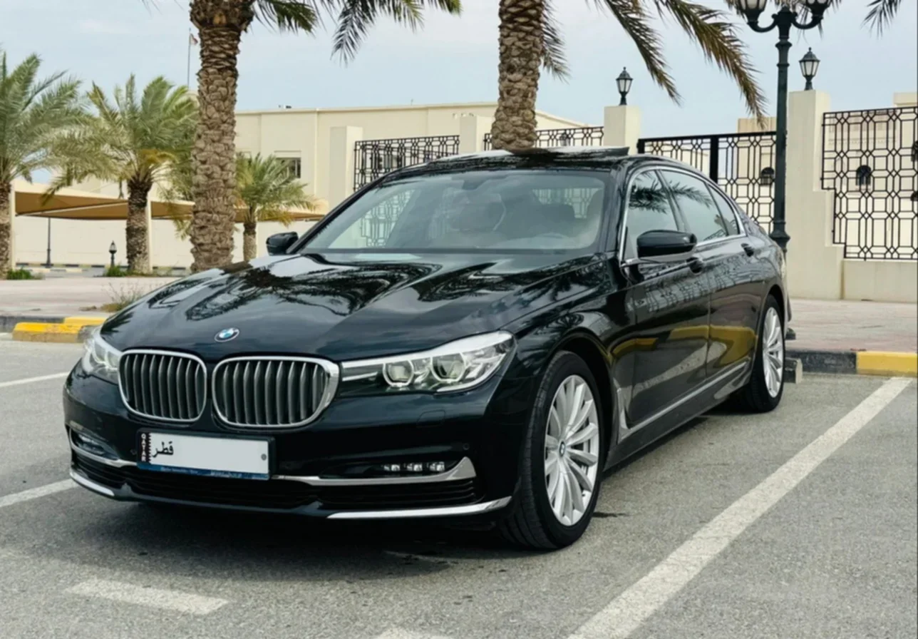 BMW 7-Series 730 Li Black 2019 For Sale in Qatar
