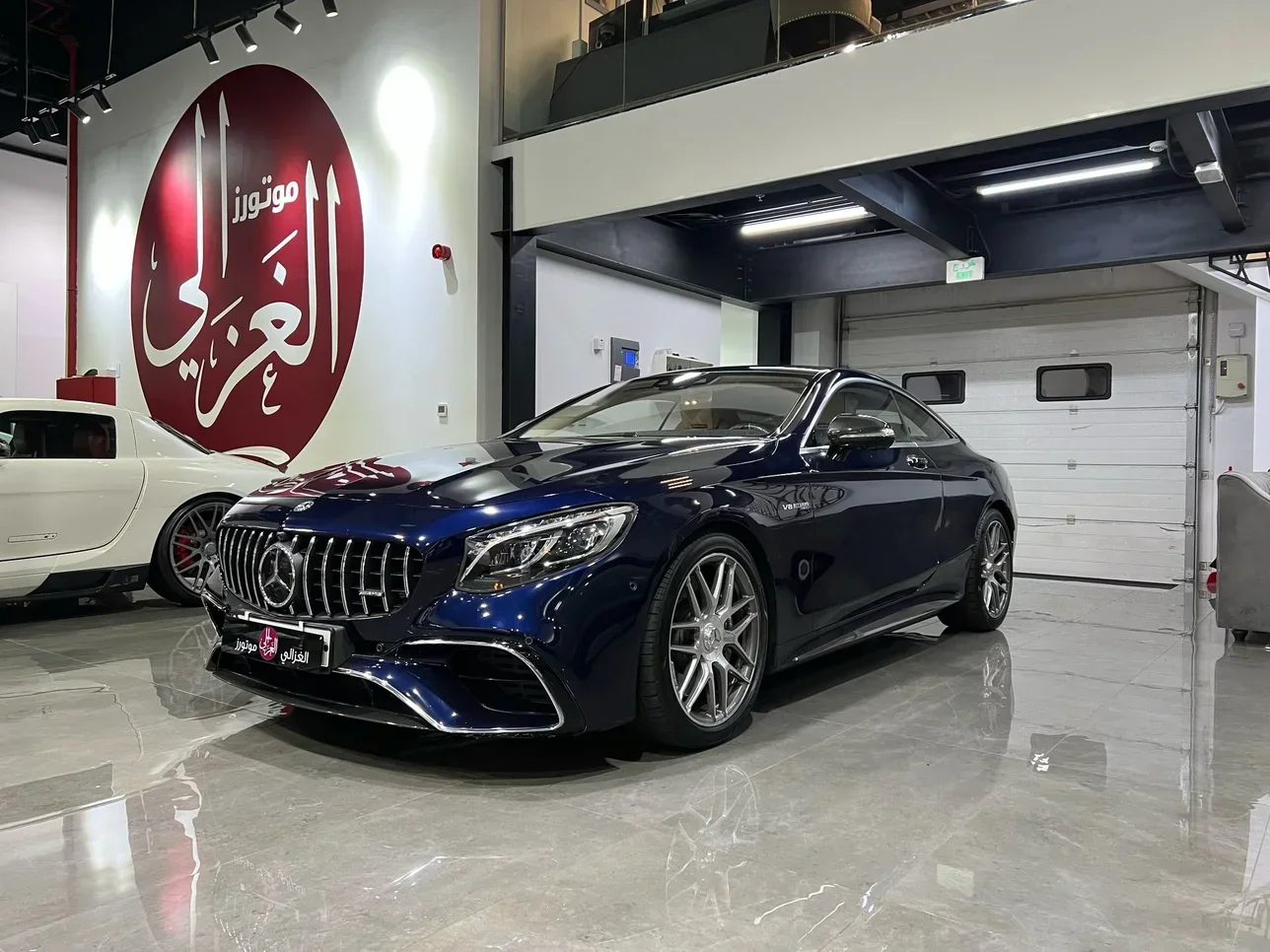 Mercedes-Benz S-Class 63 AMG Blue 2019 For Sale in Qatar