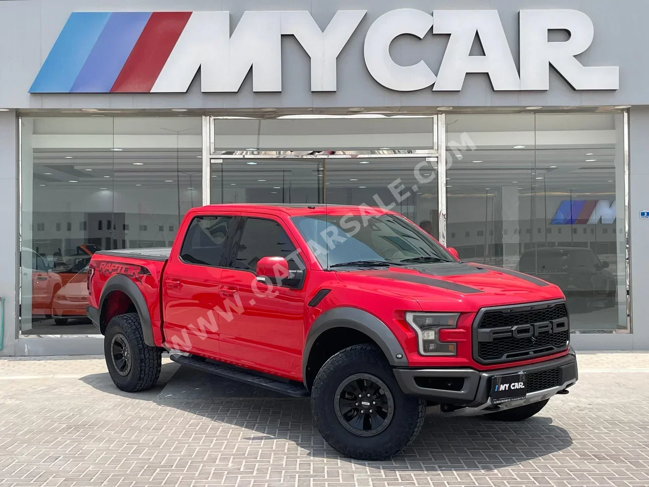 Ford F 150 Raptor Red 2018 For Sale in Qatar