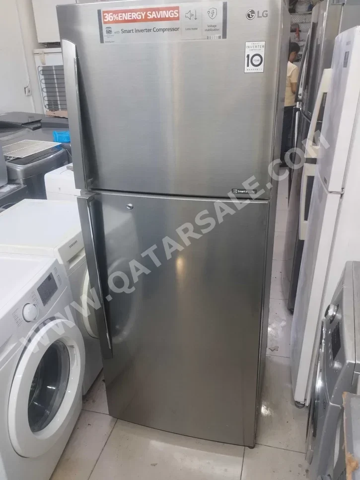 LG Top Freezer Refrigerator - Tuscan Stainless Steel 401-500 Lt ...