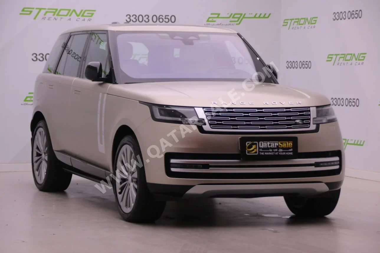 Land Rover Range Rover Vogue First Edition Gold 2022 For Sale in Qatar