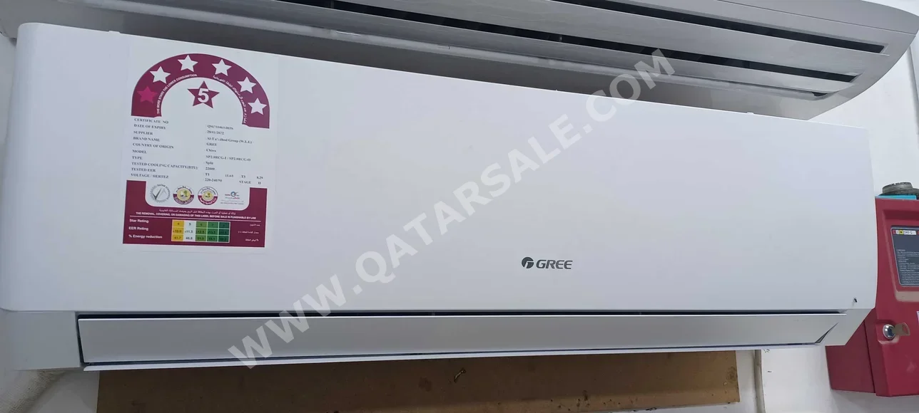 Air Conditioners GREE Remote Included Warranty With Delivery With ...