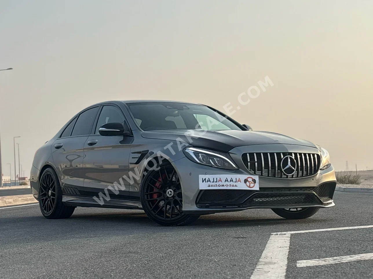 Mercedes-Benz C-Class 63 AMG S Silver 2018 For Sale in Qatar