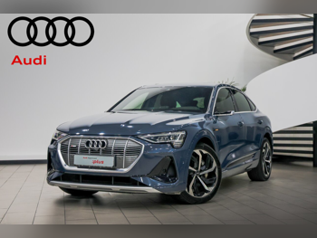 Audi E-Tron S-Line Blue 2020 For Sale in Qatar