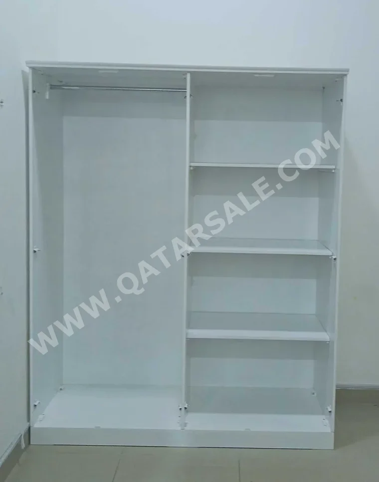 Wardrobes & Dressers - Doha Furniture - Wardrobes - White Qatar 3 Wood ...