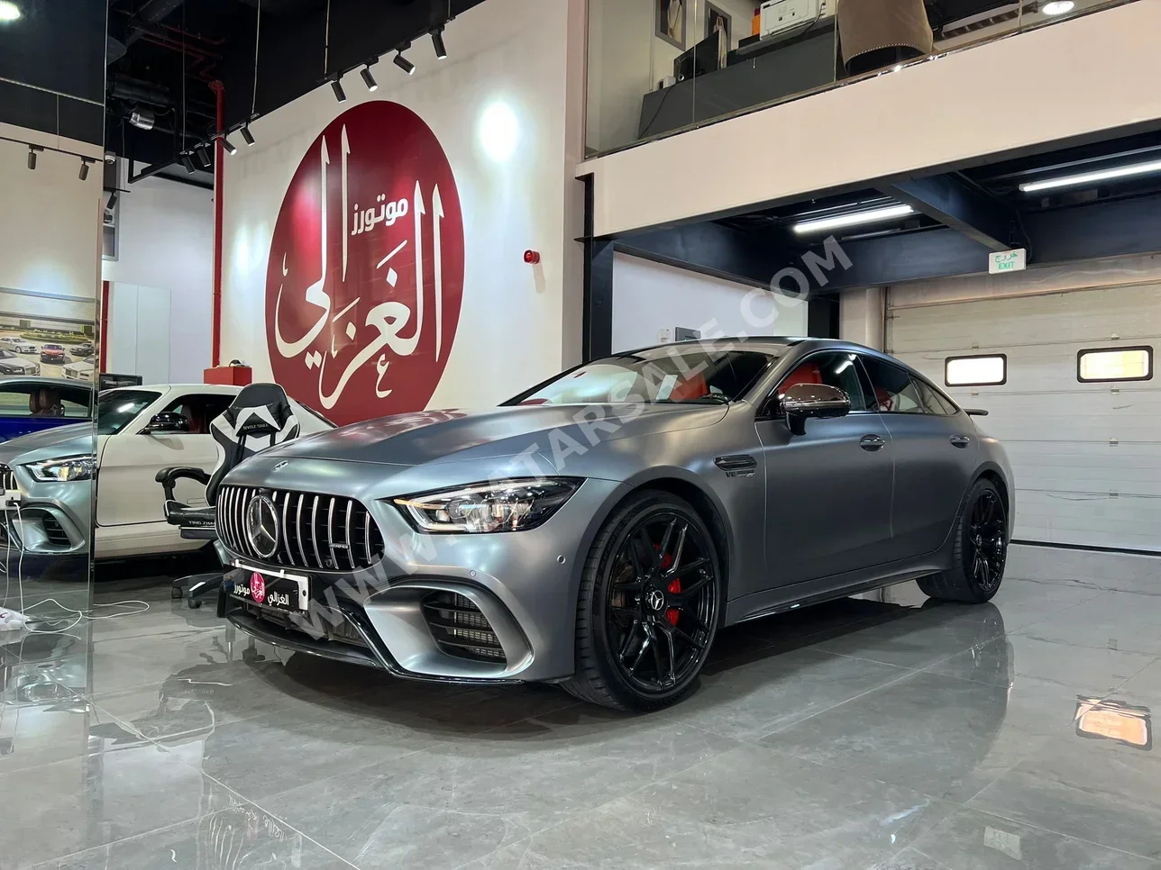Mercedes-Benz GT 63 S AMG Gray Matte 2019 For Sale in Qatar
