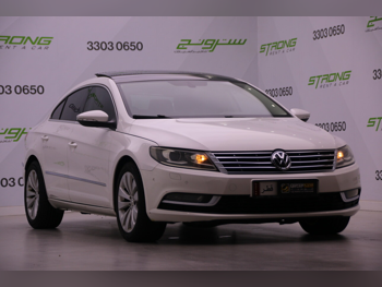 Volkswagen Passat CC White 2015 For Sale in Qatar